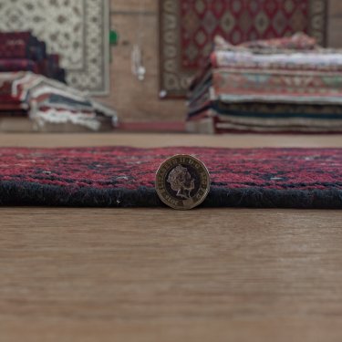 Hand-Knotted Aqcha Runner From Afghanistan (SN:22476) Olney Oriental Rugs