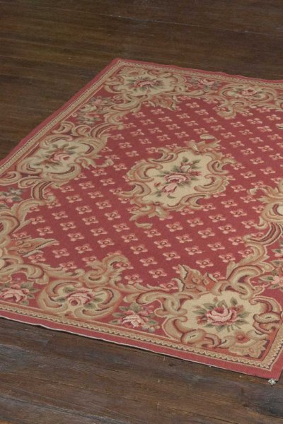 Hand Made Needlepoint Rug From China (SN:21001) Olney Oriental Rugs