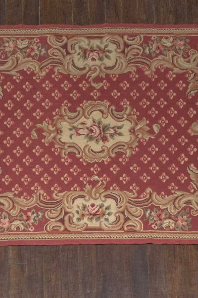 Hand Made Needlepoint Rug From China (SN:21001) Olney Oriental Rugs