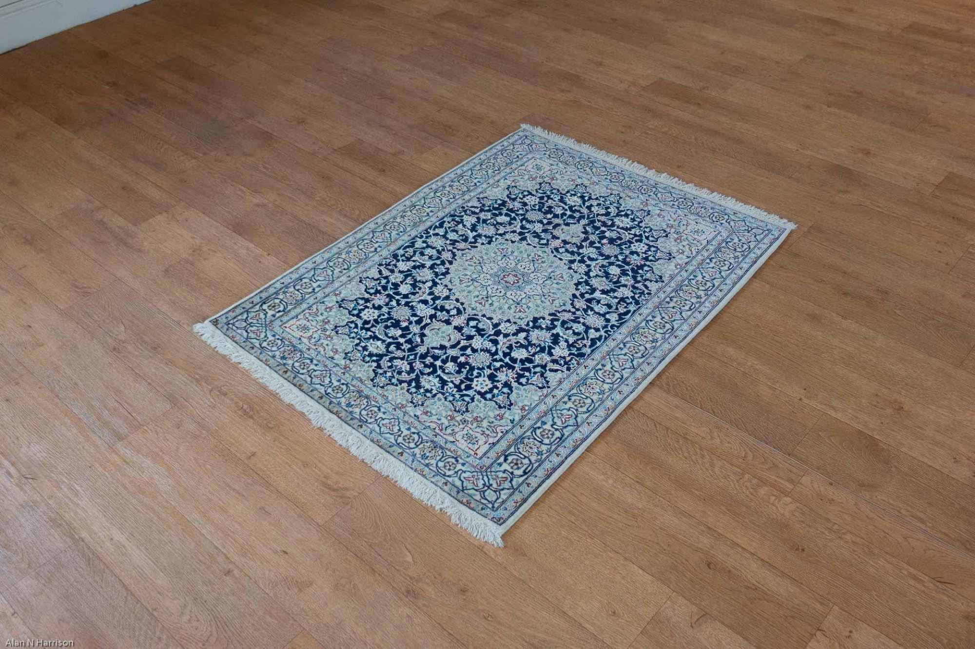 Hand-Knotted Nain Rug From Iran (Persian) (SN:16679) Olney Oriental Rugs