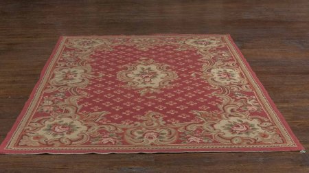 Hand Made Needlepoint Rug From China (SN:21001) Olney Oriental Rugs