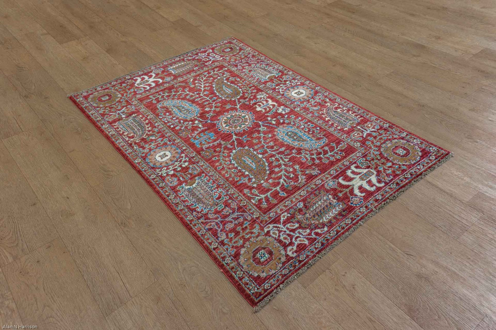 Hand-Knotted Kashgari Rug From Afghanistan (SN:22406) Olney Oriental Rugs